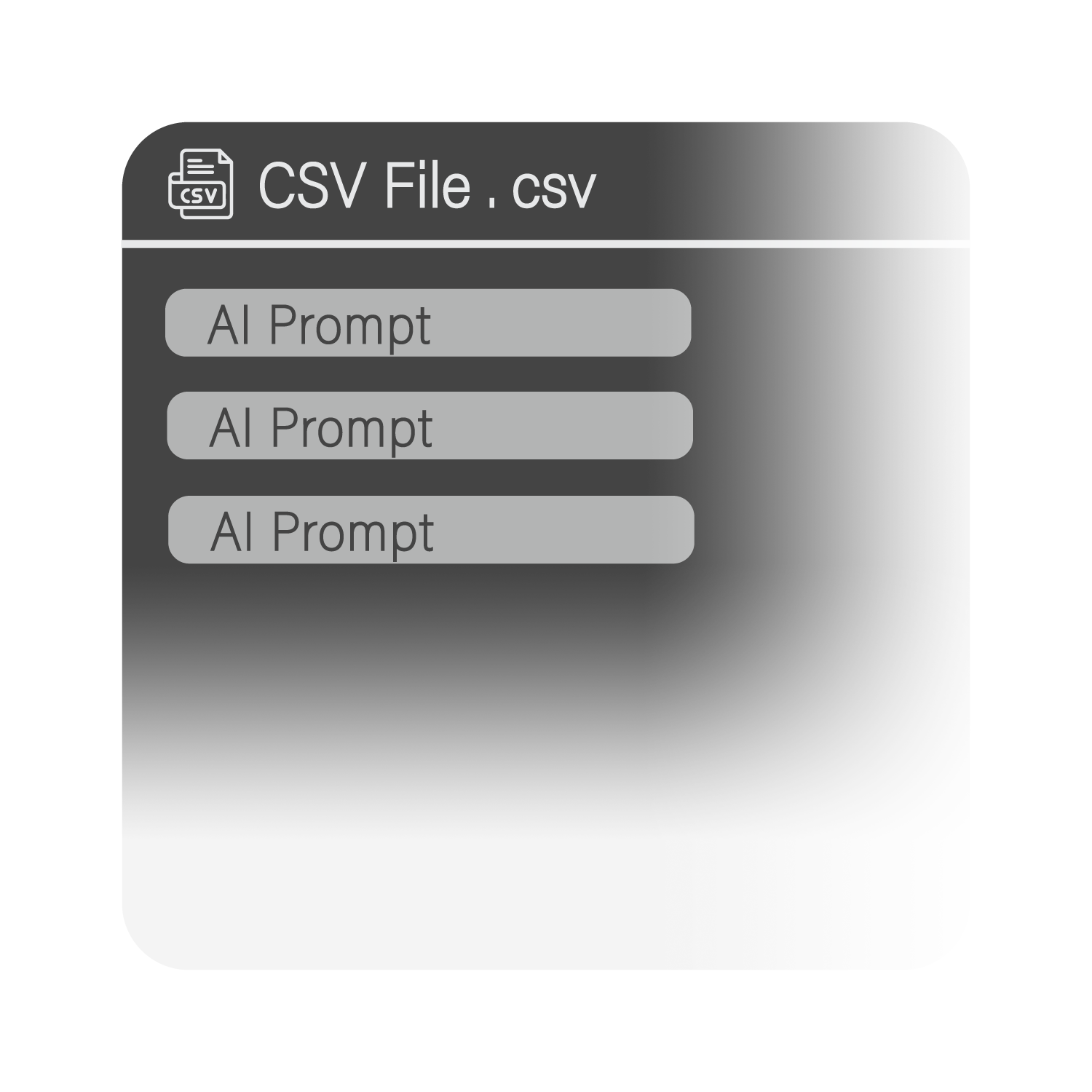 Importer Turn A CSV File Into A Series Of AI Prompts 