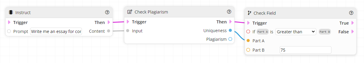 Check Field - ContentBot Documentation
